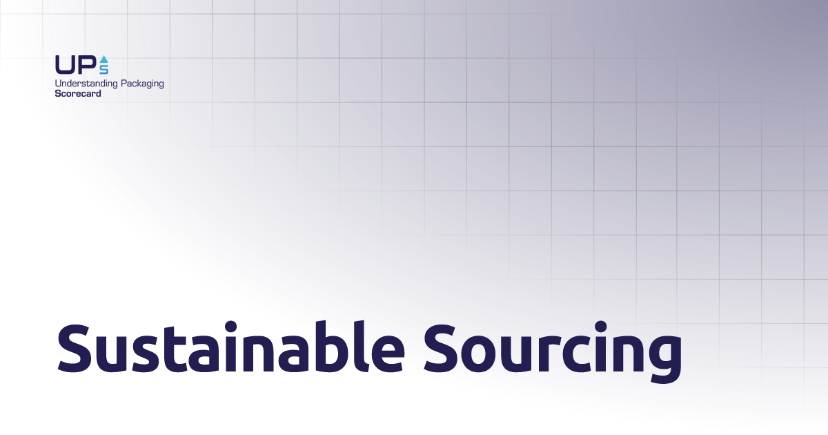 Sustainable Sourcing | UP Scorecard User Guide