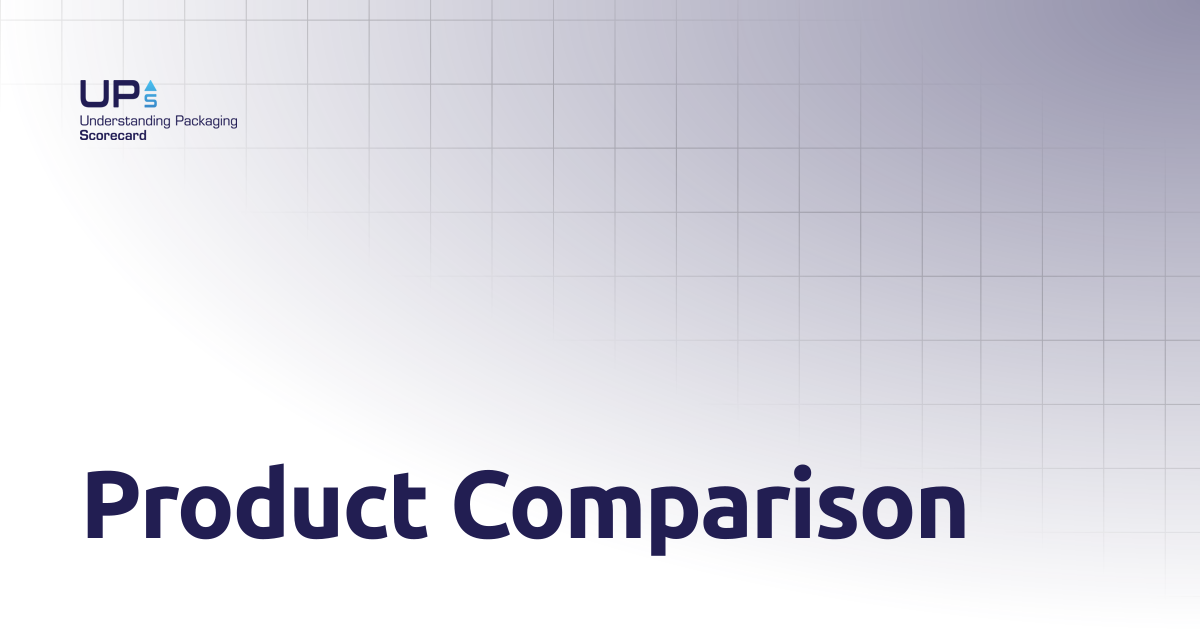 Product Comparison | UP Scorecard User Guide