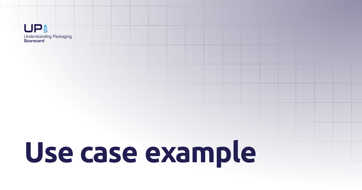 Use case example | UP Scorecard User Guide